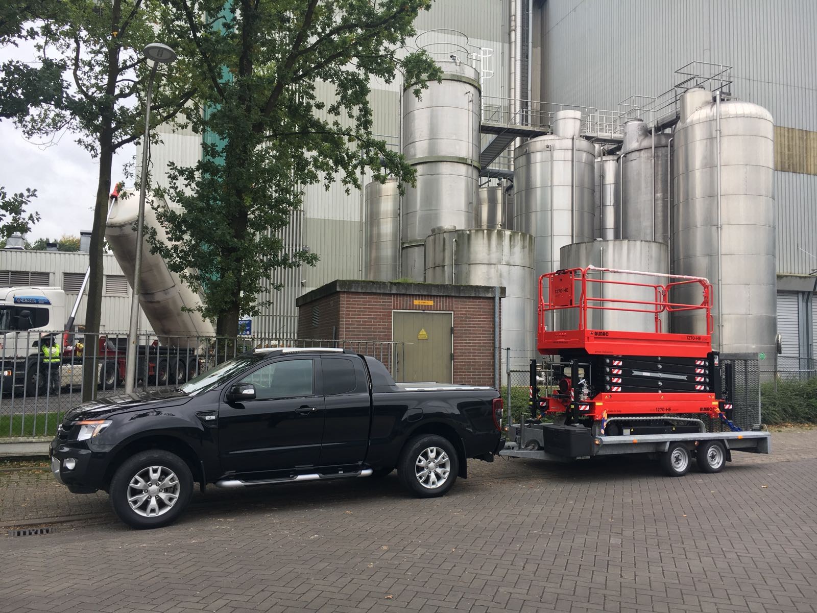 GALLERY | Almac » Crawler Scissor Lift Almac Bibi 1270he | Silcom North
