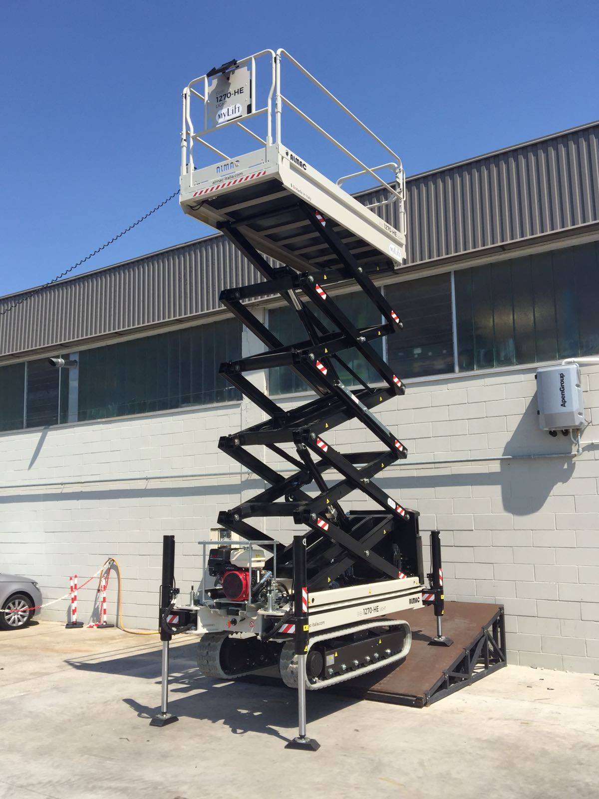 GALLERY | Almac » Crawler Scissor Lift Almac Bibi 1270he | Silcom North