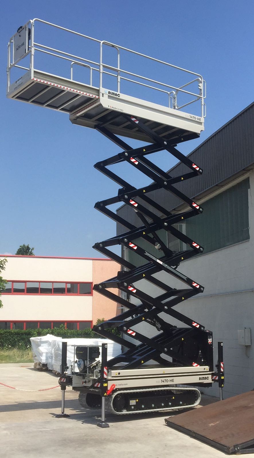 GALLERY | Almac » Crawler Scissor Lift Almac Bibi 1270he | Silcom North