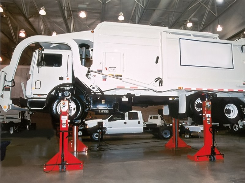 GALLERY | Eurogamma » Mobile Lifting Columns For Trucks And Buses ...